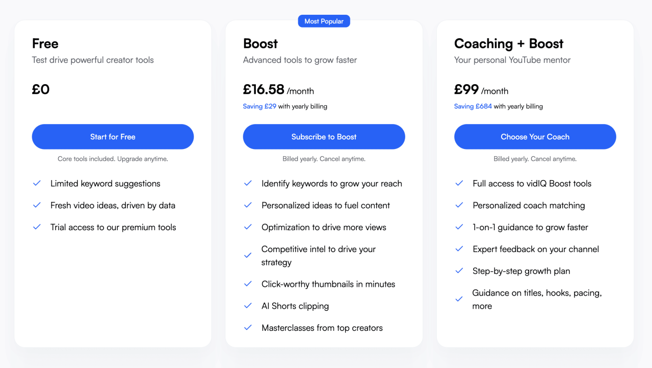 vidIQ Review 2026: Pricing, Features, and More! | Wyzowl